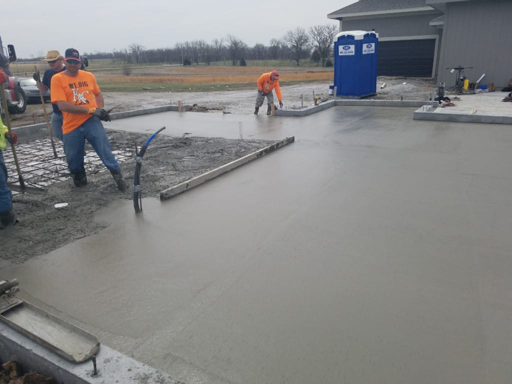 Concrete Job Photos - Kansas City - Foundation 1